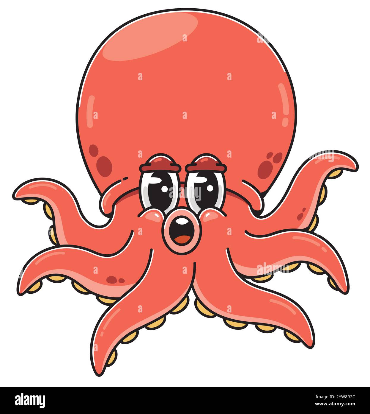 Cartoon octopus hi-res stock photography and images - Alamy