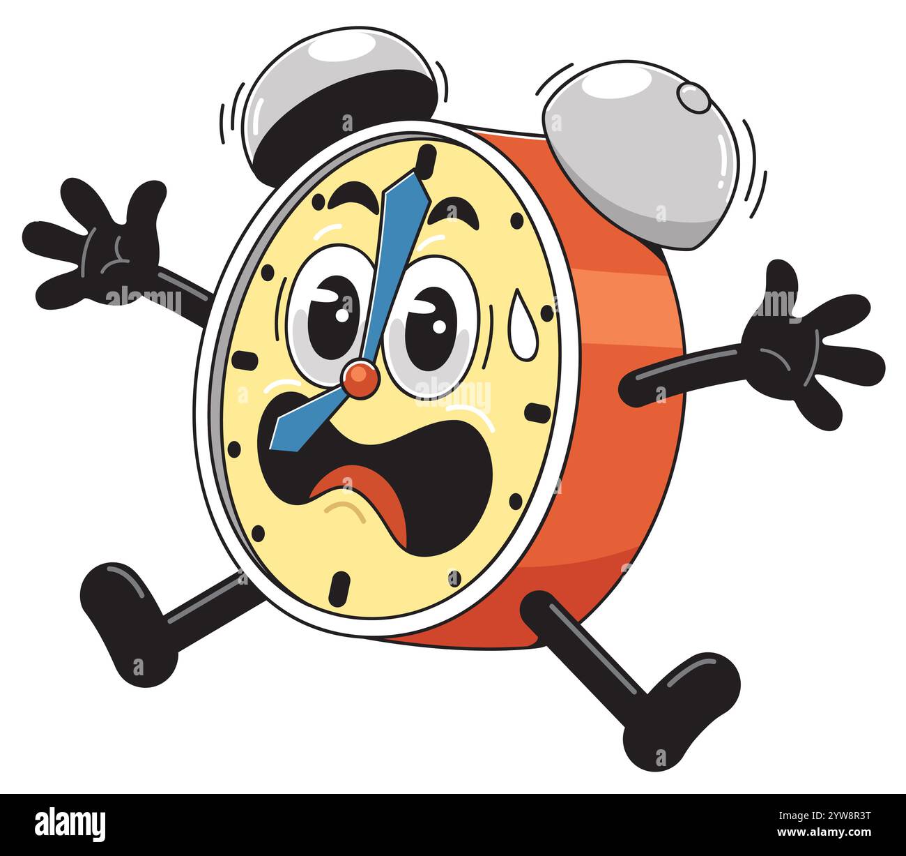 Time management cartoon hi-res stock photography and images - Alamy