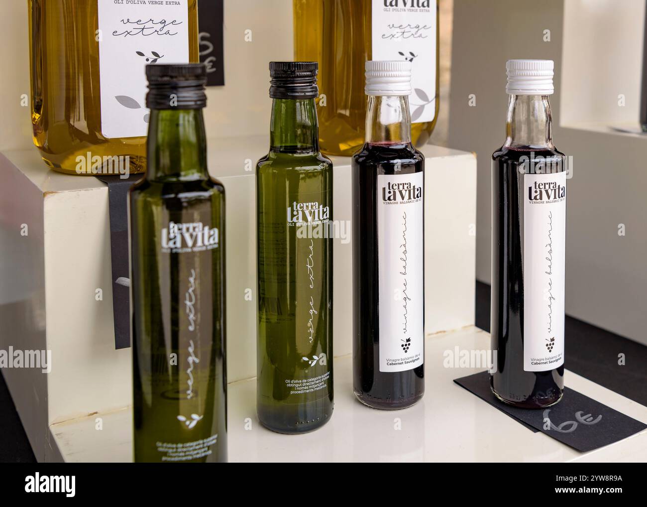 Local products fair at the Panellet festival, in Marganell (Bages ...