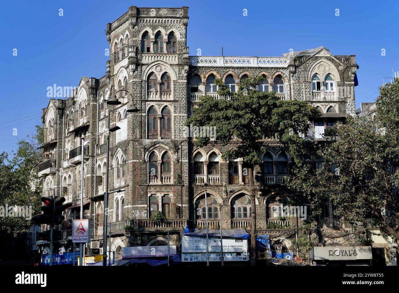 The colonial-era Indian Mercantile Chambers Building in Colaba, Mumbai ...