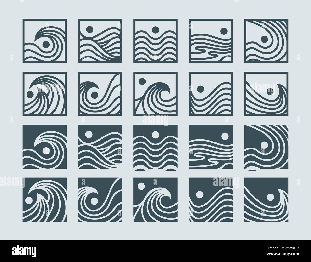 Wet sunset Stock Vector Images - Alamy