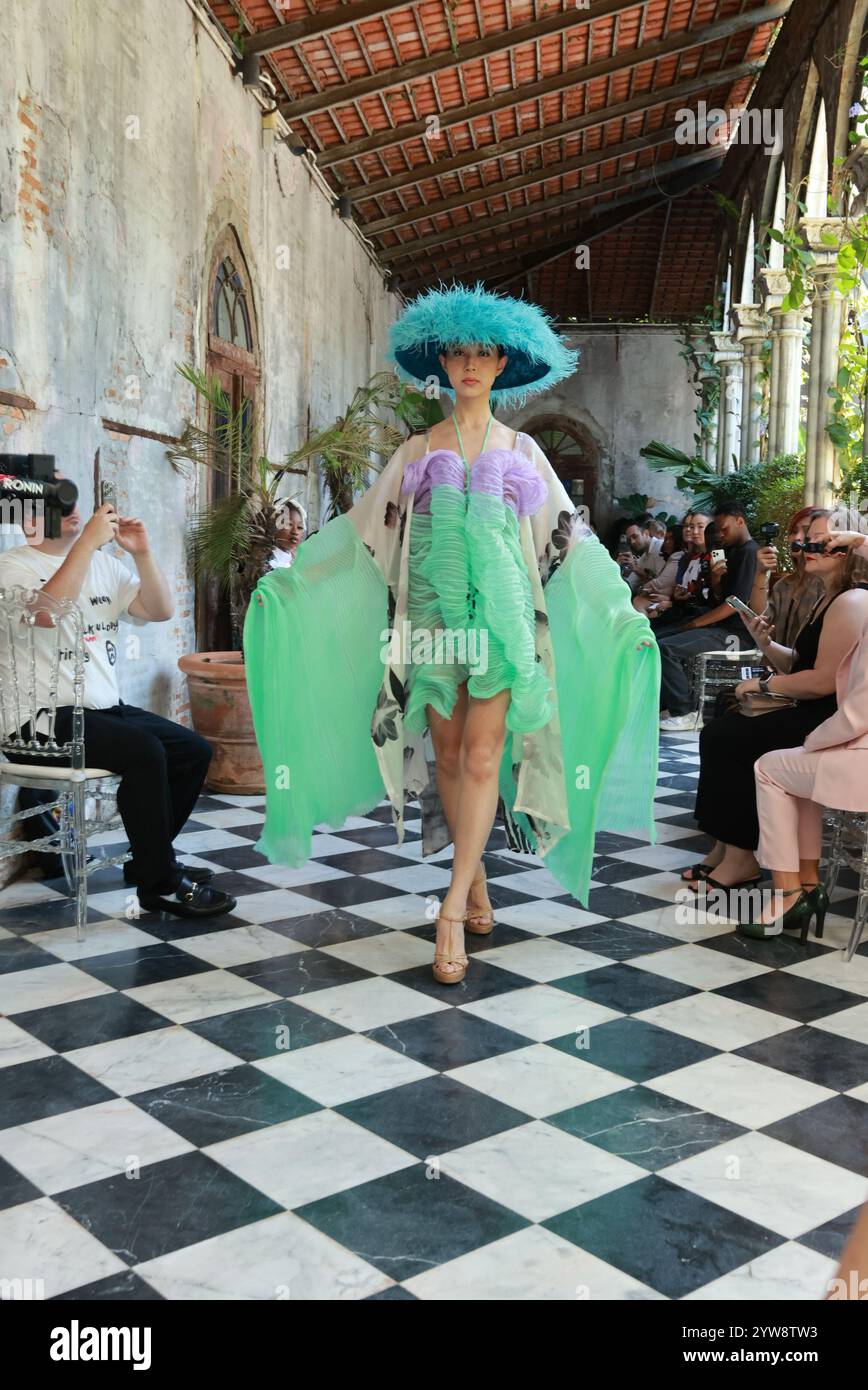 Bangkok, Bangkok, Thailand. 30th Nov, 2024. Nigerian Fashion Designer ...