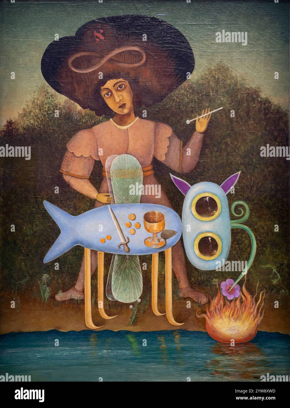 Paris, France - 11 09 2024: Surrealism exposition. The Surrealist ...