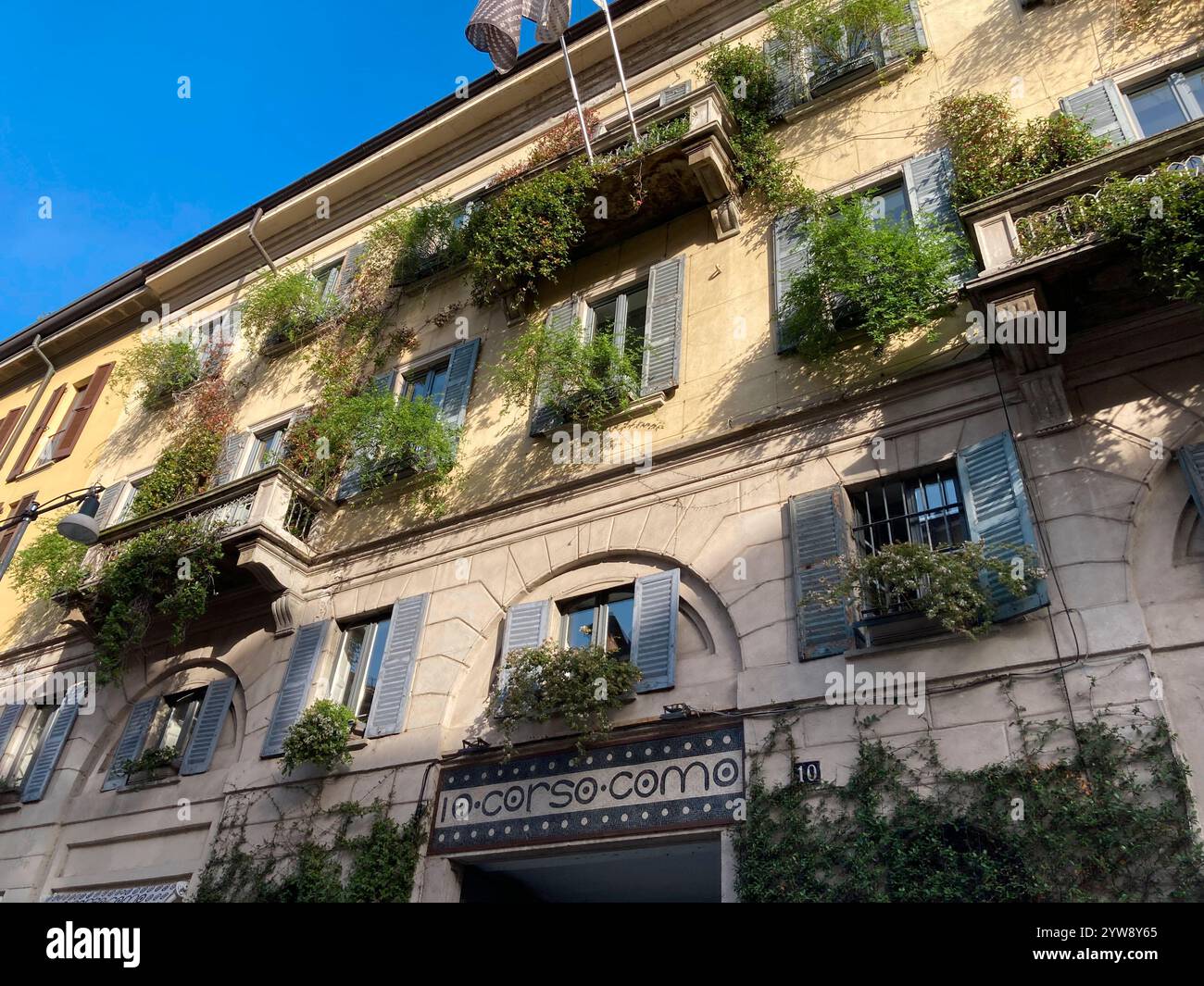 Italy, Lombardy, Milan, Entrance of 10 Corso Como Stock Photo - Alamy