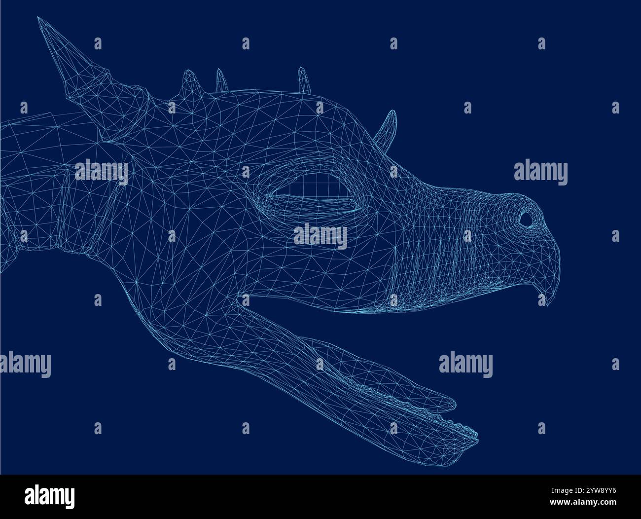 Dragon head horse Stock Vector Images - Alamy