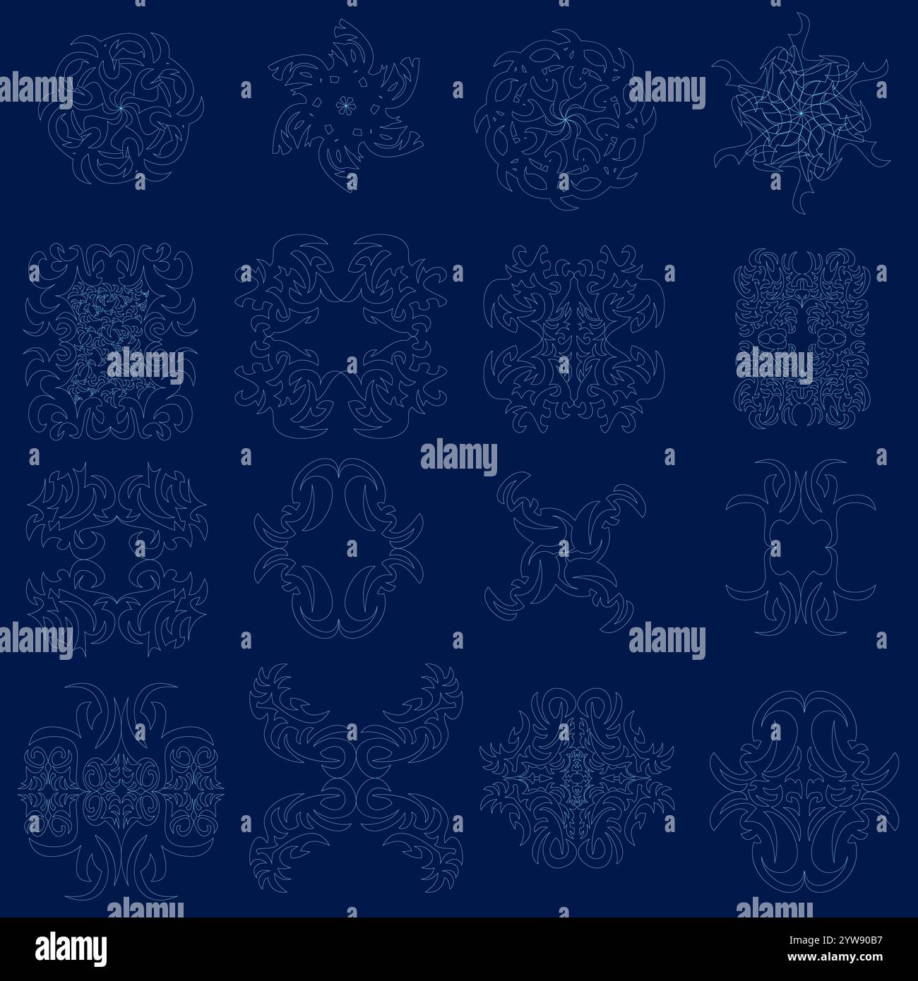 Print able pattern Stock Vector Images - Alamy