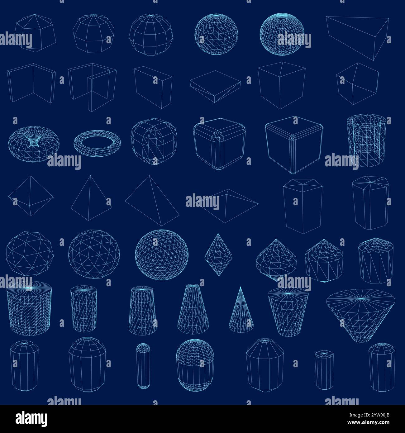 3d sphere outline hi-res stock photography and images - Alamy