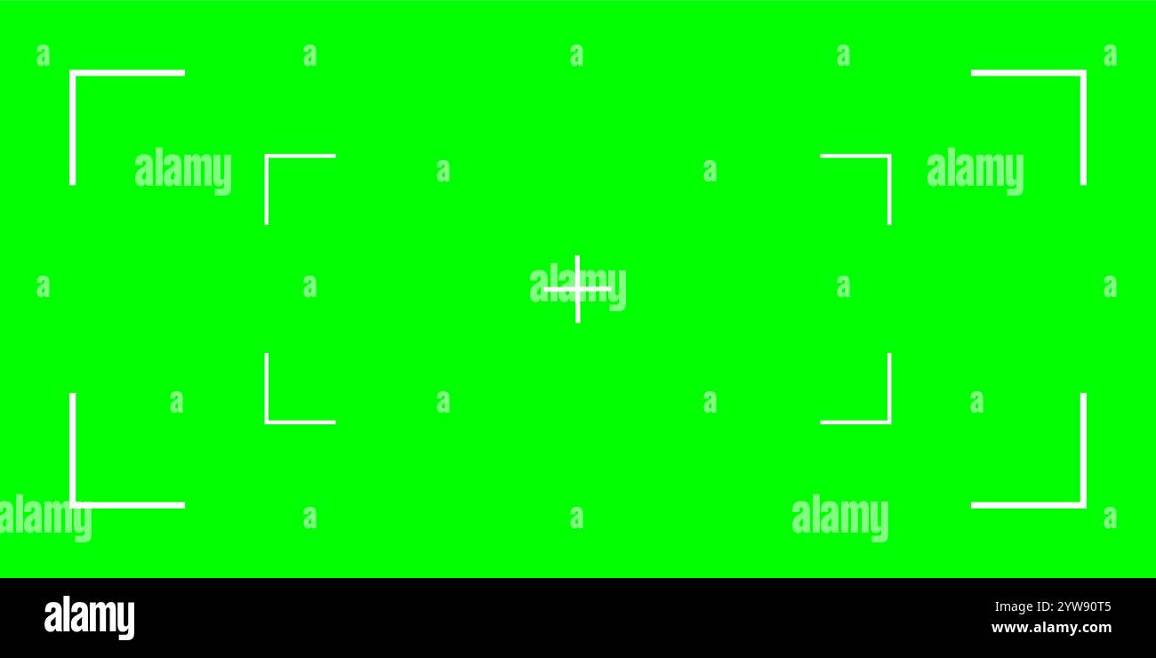 Green screen template for chroma key video production. Features ...