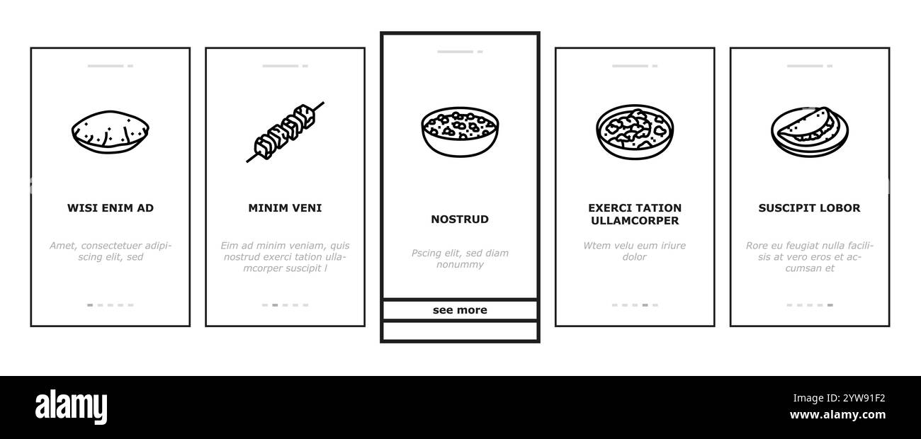 Indian cuisine restaurant menu Black and White Stock Photos & Images ...
