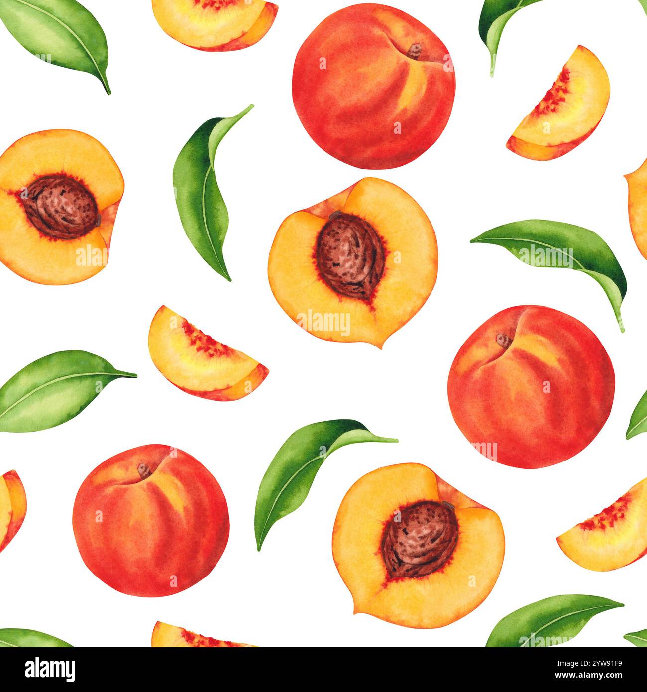 Peach hand drawn hi-res stock photography and images - Alamy