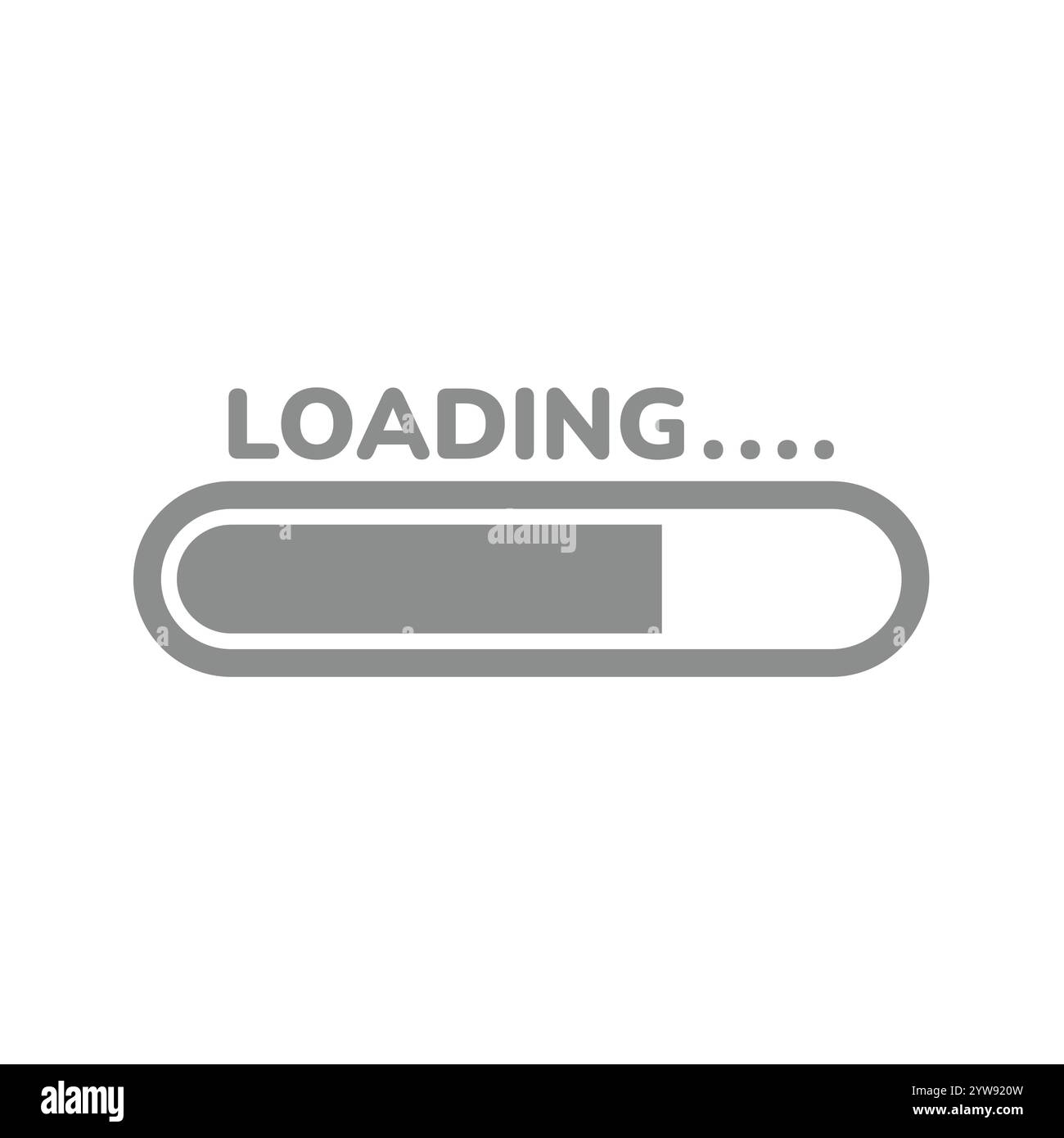 Loading bar vector icon. Progress bar web symbol Stock Vector Image ... Loading bar vector icon. Progress bar web symbol Stock Vector Image ...