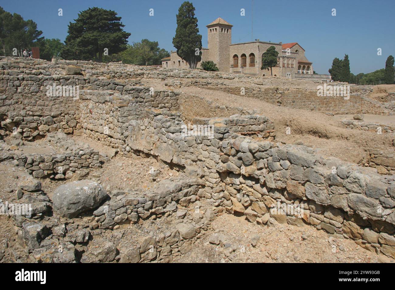Greek Art. Emporium (Ampurias). Greek colony founded by the greeks of ...