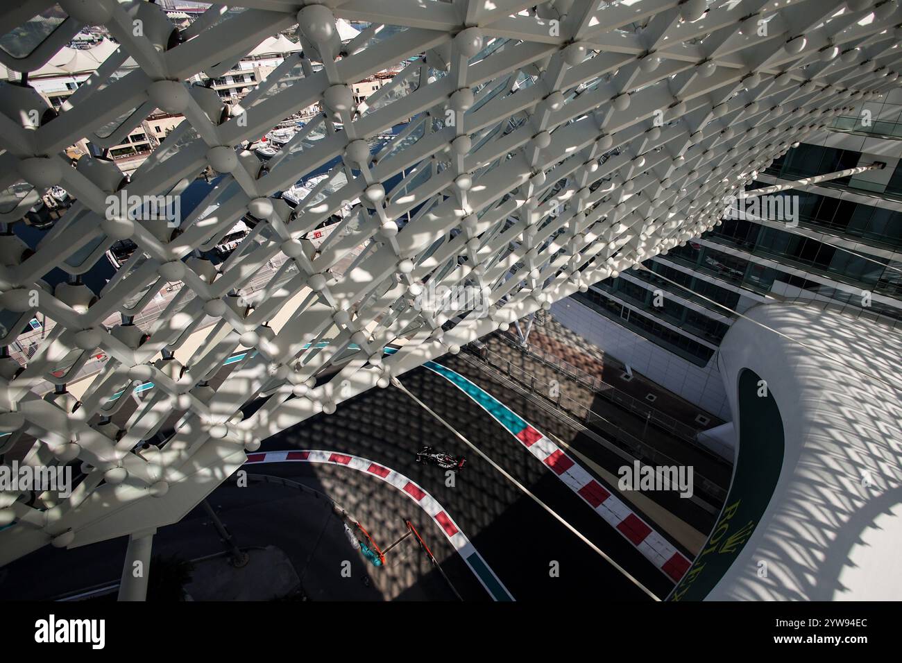during the Formula 1 Abu Dhabi post-season test 2024, on December 10 ...