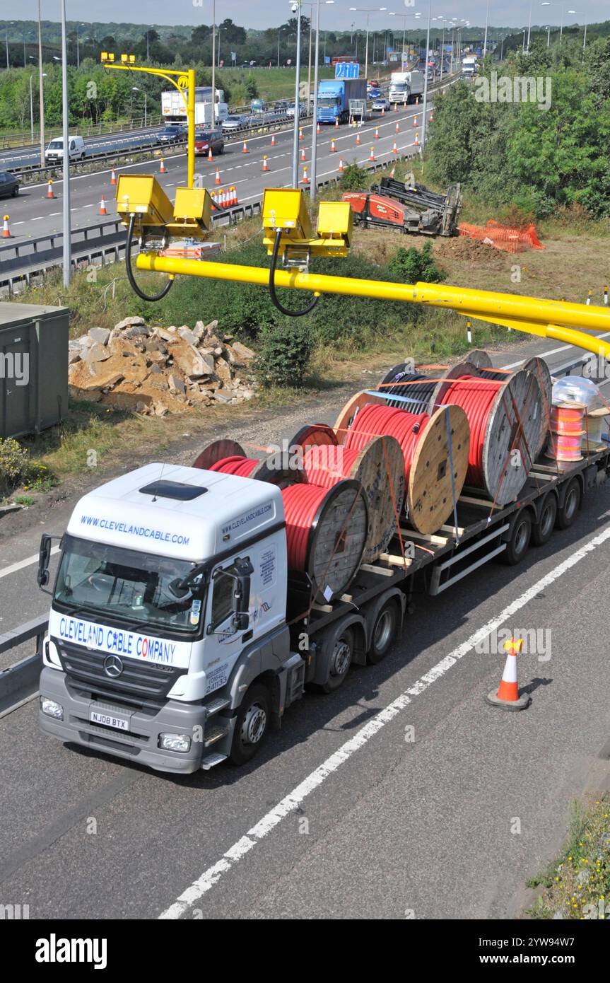 M25 and m11 motorway junction, essex hi-res stock photography and ...