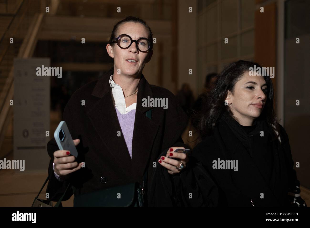 Christophe Ruggia’s Lawyer Fanny Colin and Orly Rezlan arrives at the ...