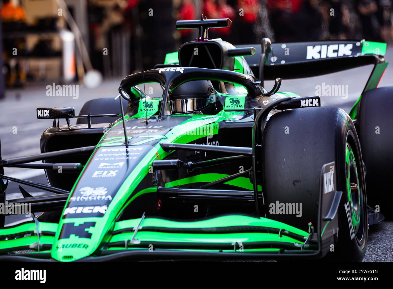 HULKENBERG Nico (ger), Stake F1 Team Kick Sauber C44, action, during the Formula 1 Abu Dhabi ...
