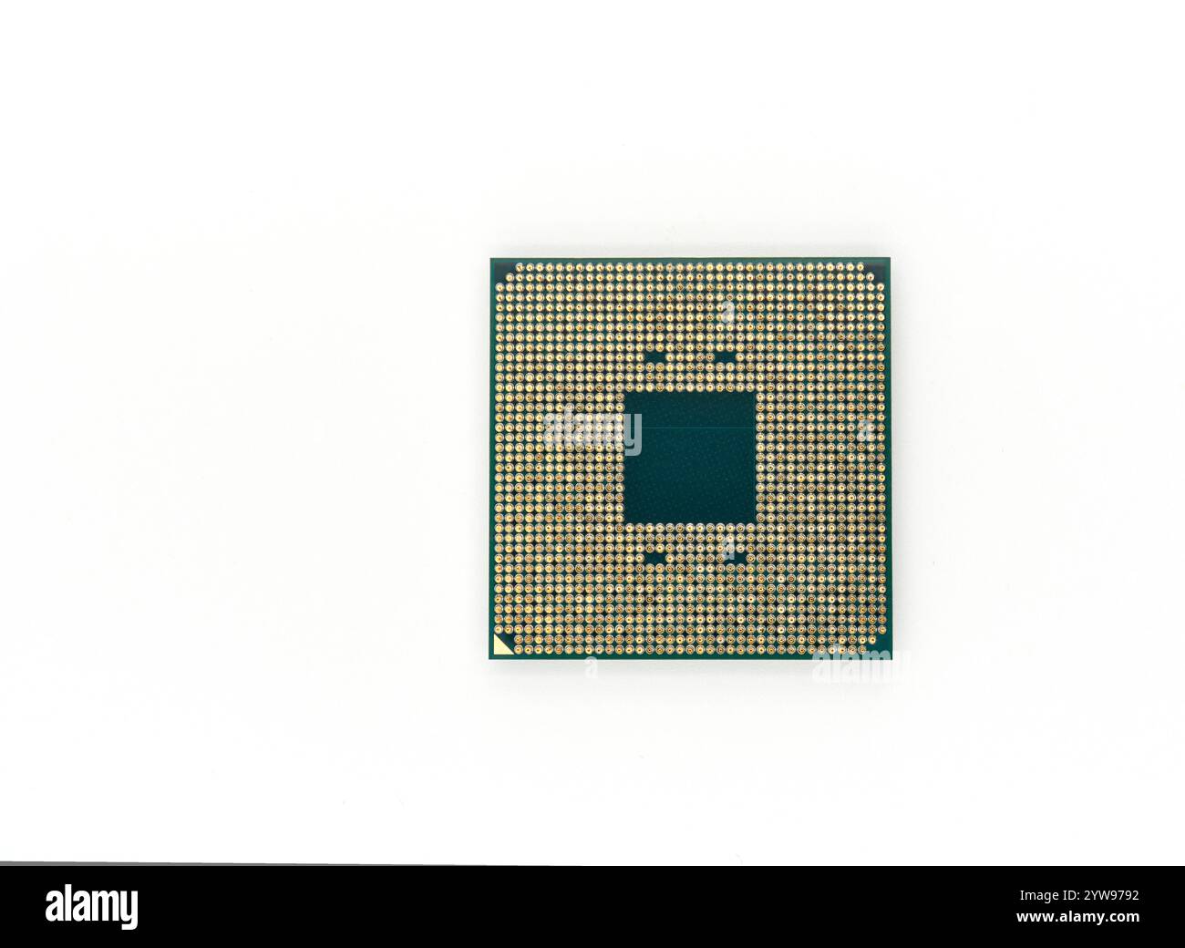 Back of a high-end desktop processor Stock Photo - Alamy