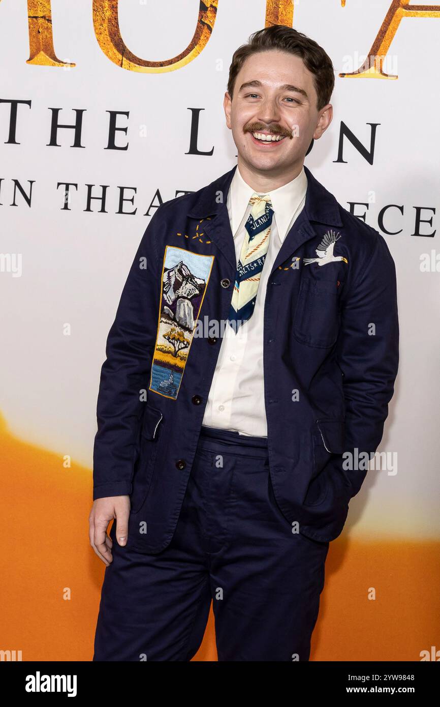 Hollywood, USA. 09th Dec, 2024. Preston Nyman attends the arrivals of ...
