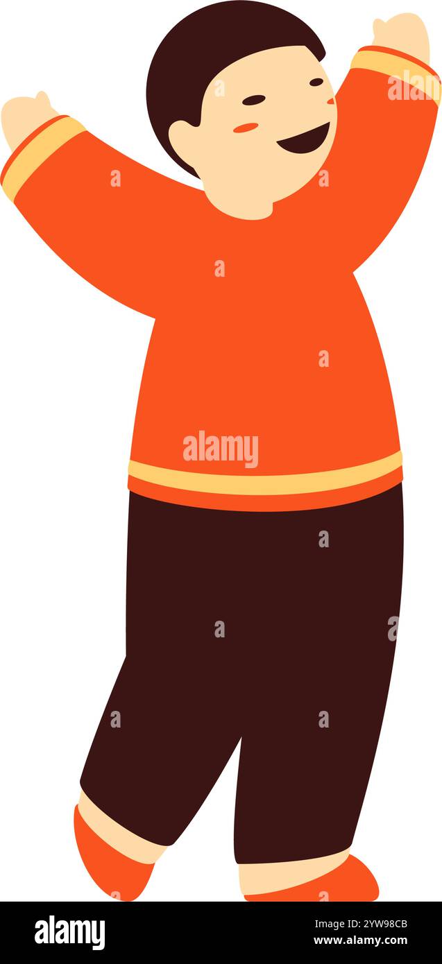 Smiling asian male female Stock Vector Images - Alamy