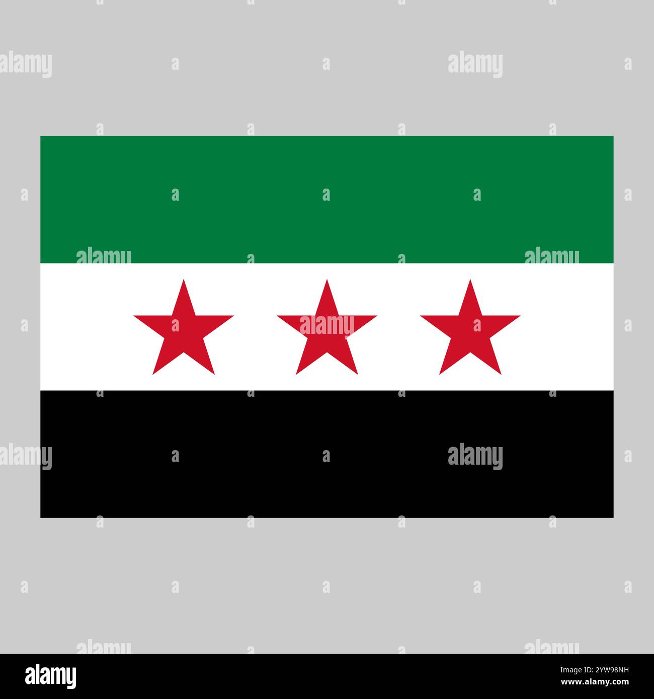 flag of Syria, national symbol, red stars Stock Vector Image & Art - Alamy
