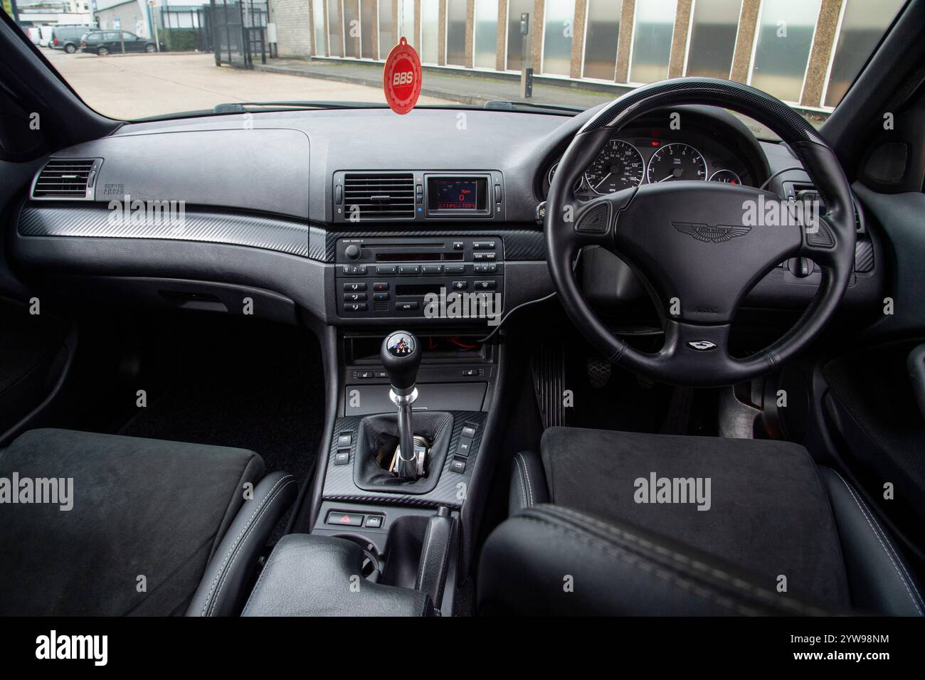 Modified and stanced 2001 BMW E46 3 series Touring, German estate car ...