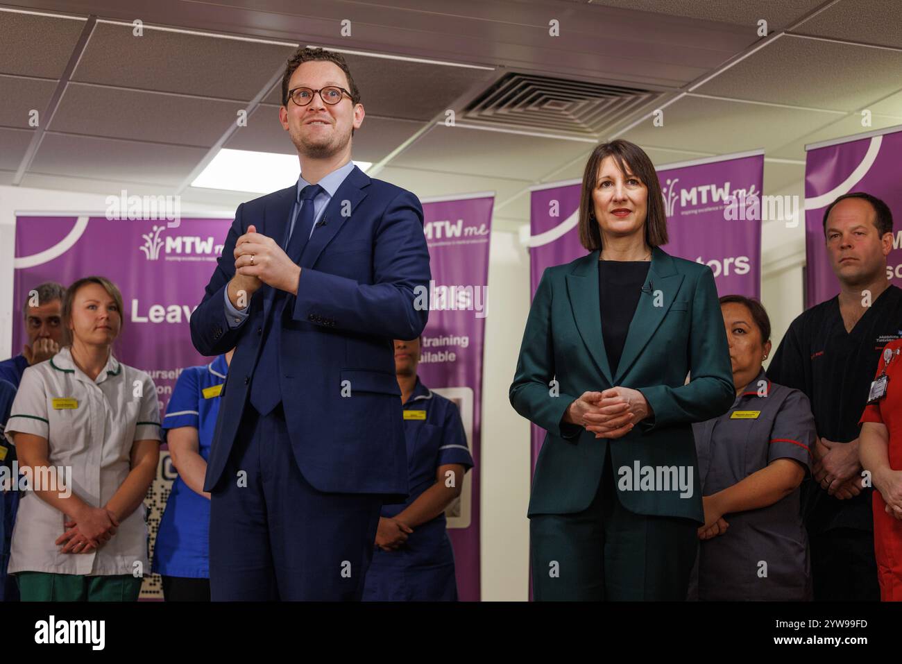 Chancellor of the Exchequer Rachel Reeves and Chief Secretary to the ...