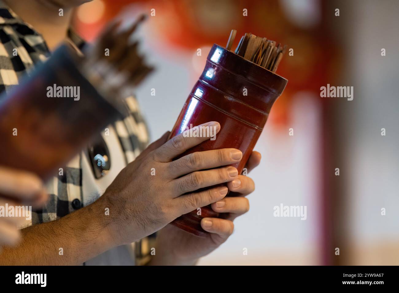 Cultural travel exploration traditional fortune sticks ceremony local ...
