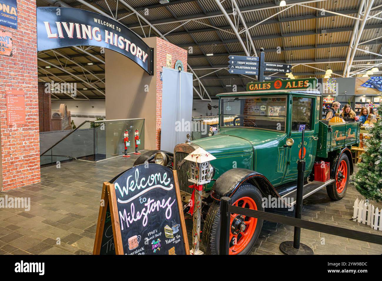 Milestones Living History Museum Stock Photo - Alamy
