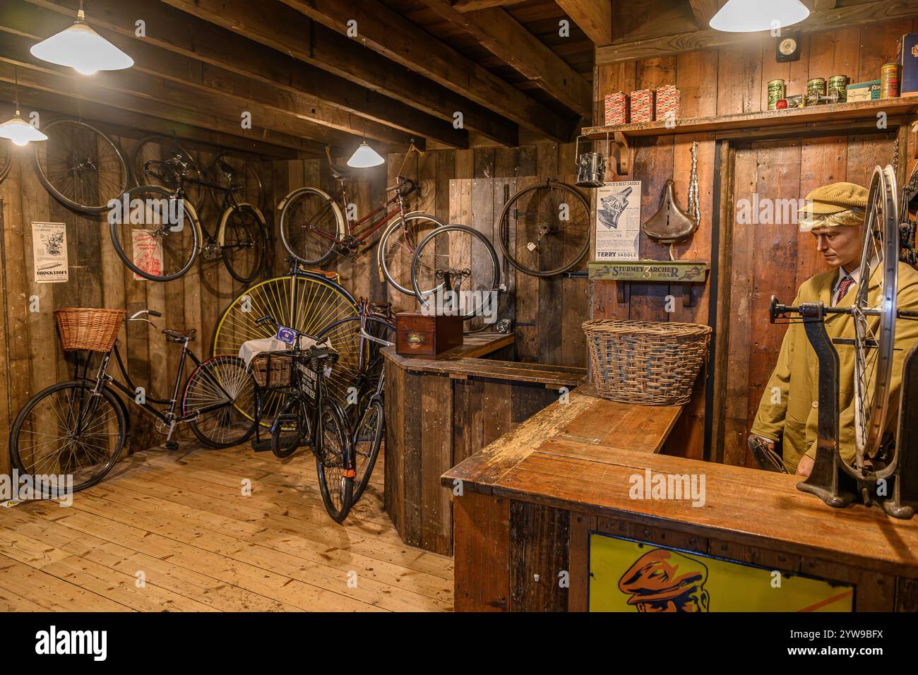 Milestones Living History Museum Stock Photo - Alamy