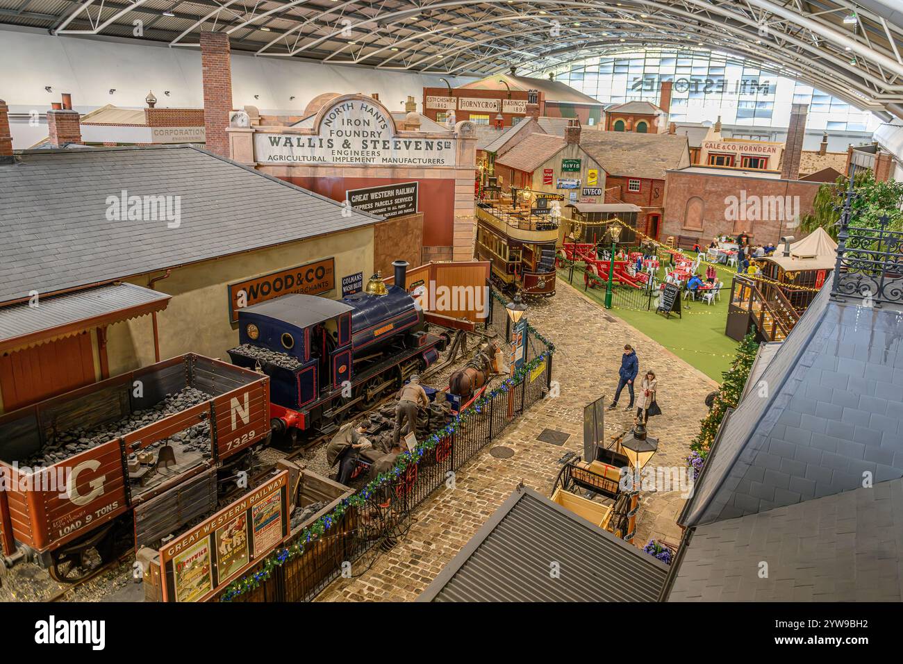 Milestones Living History Museum Stock Photo - Alamy