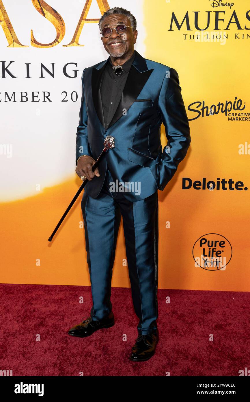 Hollywood, USA. 09th Dec, 2024. Keith David attends the arrivals of the ...