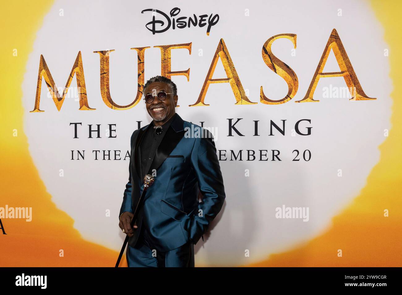 Keith David attends the arrivals of the World Premiere of Disney’s ...