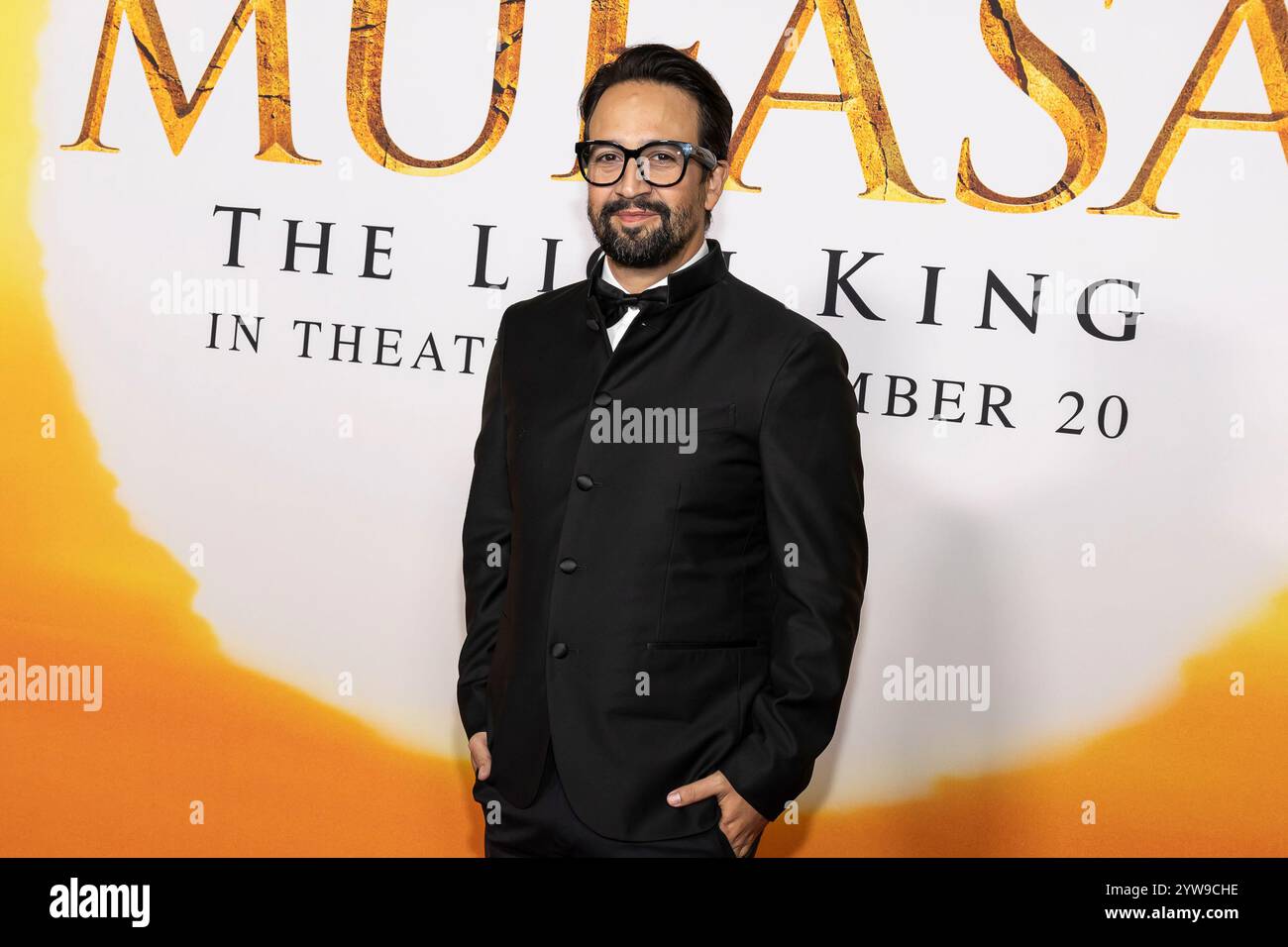 Lin-Manuel Miranda attends the arrivals of the World Premiere of Disney ...