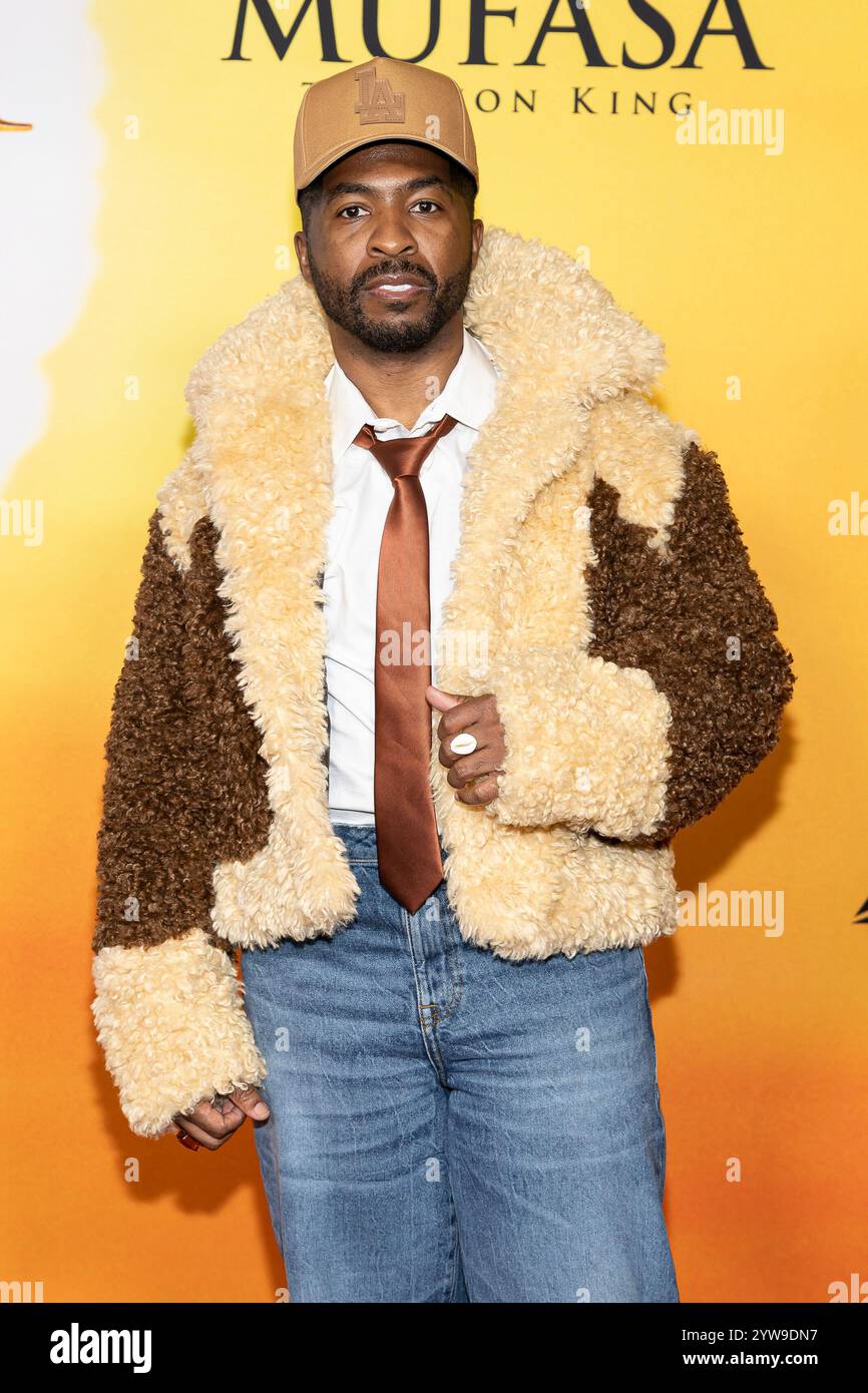 Hollywood, USA. 09th Dec, 2024. Trell Thomas attends the arrivals of ...
