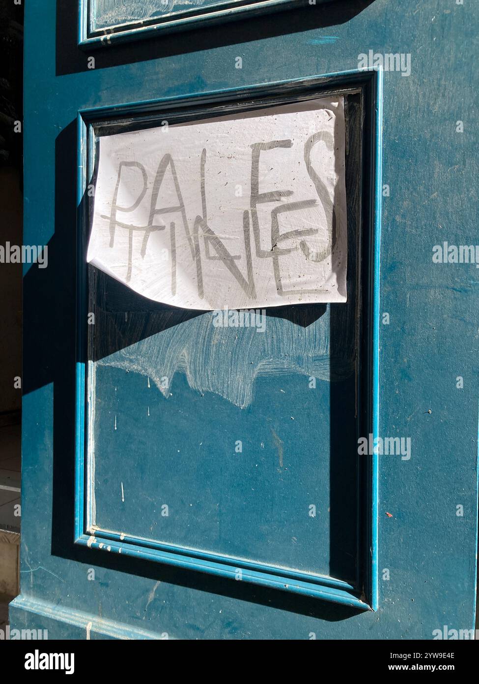 PRO-Palestine posters, in Marseille, France, on 7 May 2024 Stock Photo ...