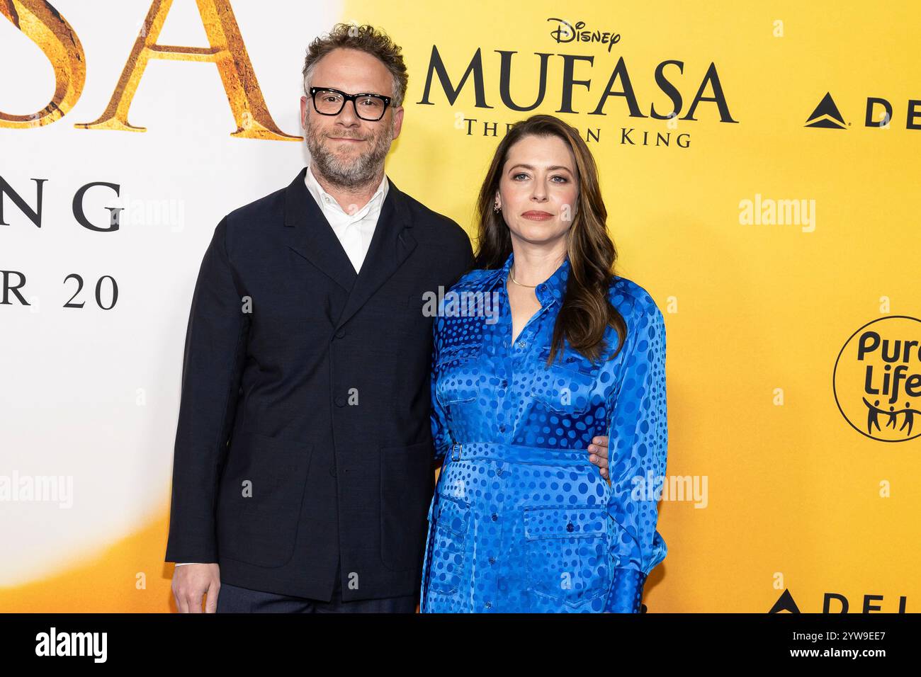 Hollywood, USA. 09th Dec, 2024. Seth Rogan and Lauren Miller attend the ...