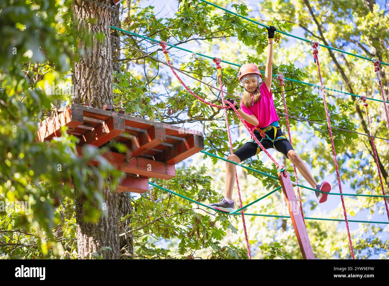 Girl goes in sports park hi-res stock photography and images - Alamy