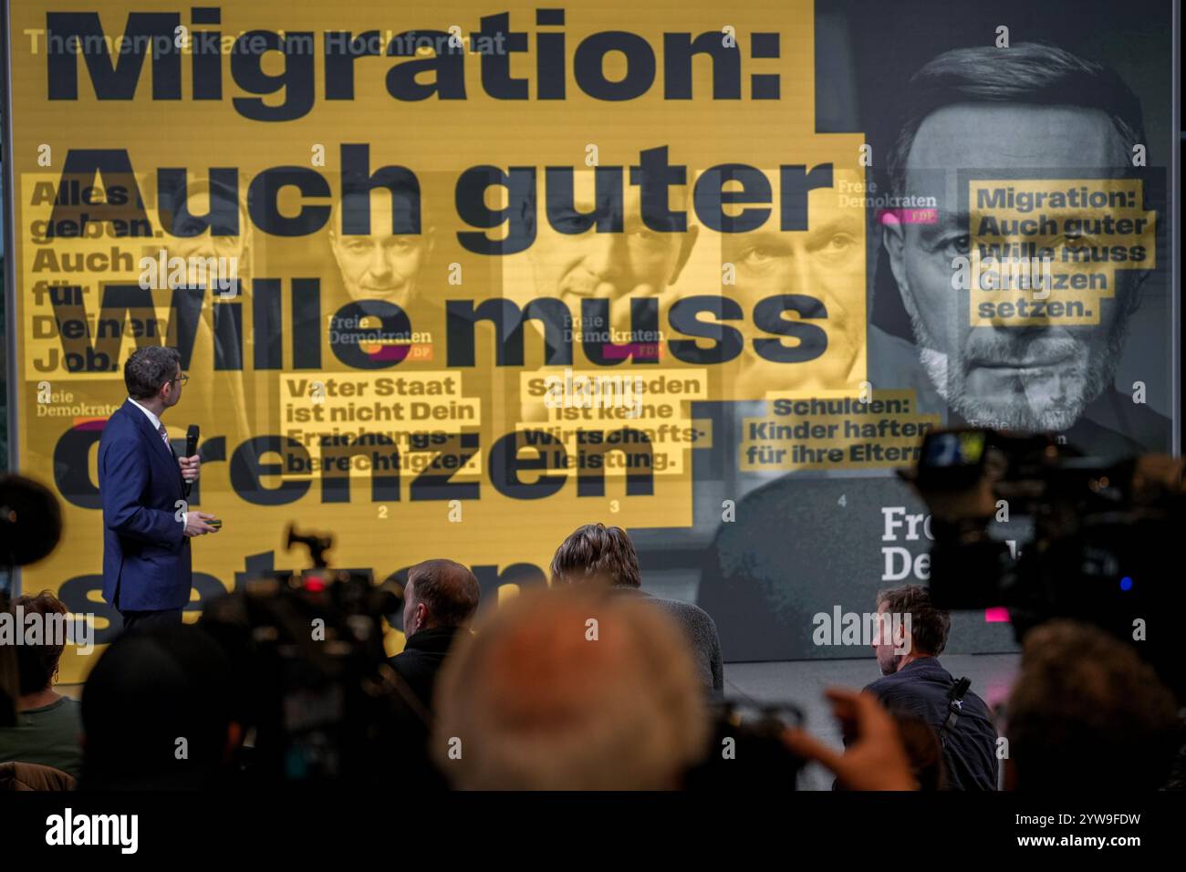 Berlin, Germany. 10th Dec, 2024. FDP General Secretary Marco Buschmann ...