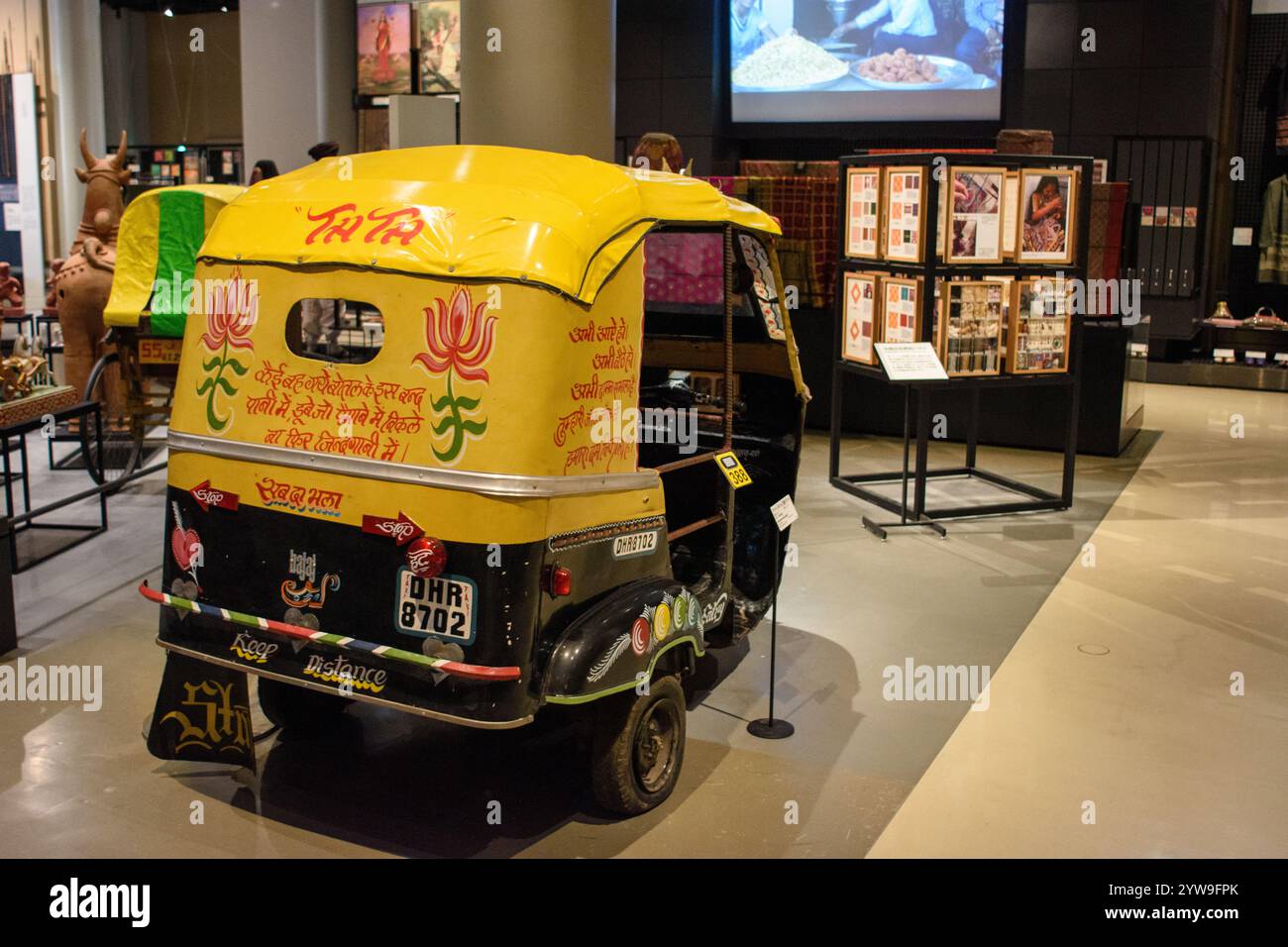 Artifacts exhibited in National Museum of Ethnology Minpaku, one of the ...