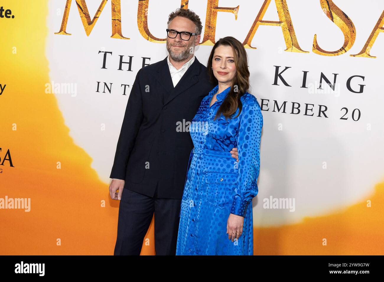 Hollywood, USA. 09th Dec, 2024. Seth Rogan and Lauren Miller attend the ...