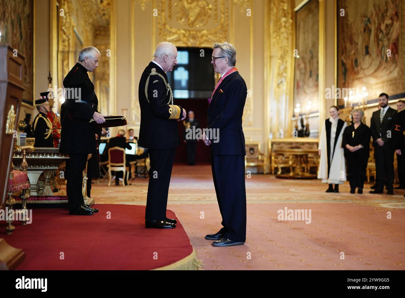 Mr. Alex Jennings, from London, Actor, is made a Commander of the Order ...