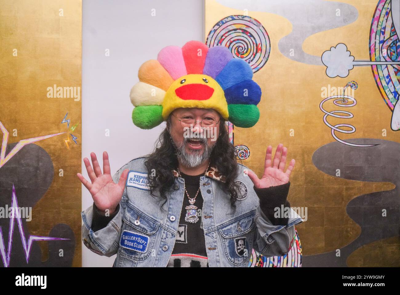 London, UK. 10 December 2024 Japanese contemporary artist Takashi ...