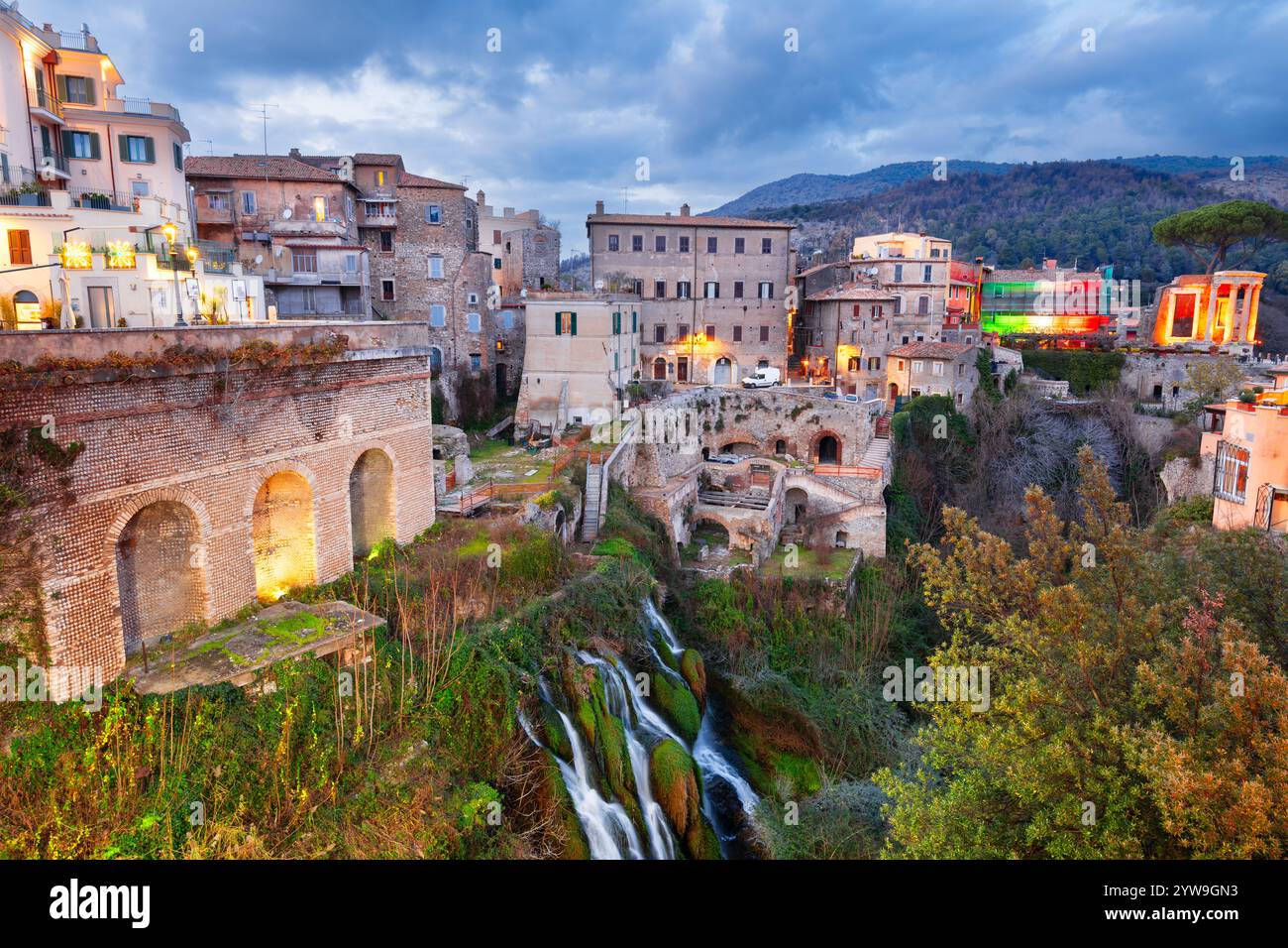 Tivoli dawn italy hi-res stock photography and images - Alamy