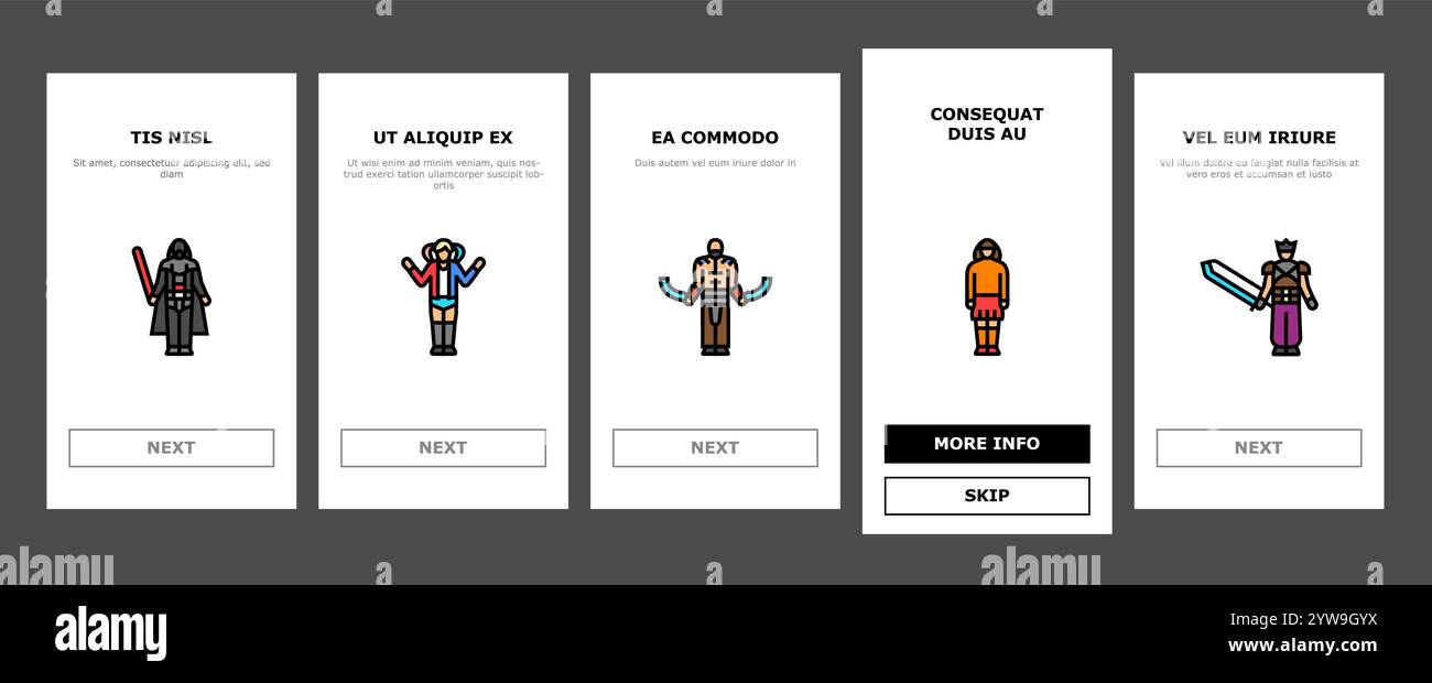 Male anime cosplay character japan Stock Vector Images - Alamy