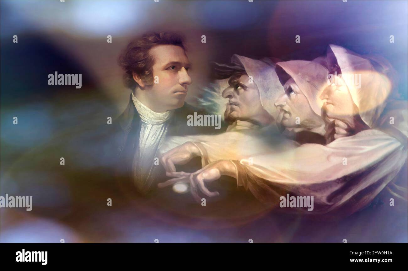 Henry Fuseli or Johann Heinrich Füssli, 1741 – 1825, Swiss painter ...