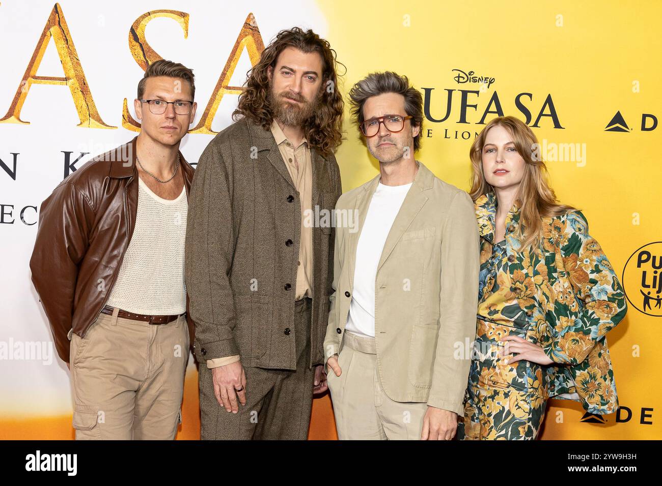 Hollywood, USA. 09th Dec, 2024. Josh Scherer, Rhett, Link and Stevie ...
