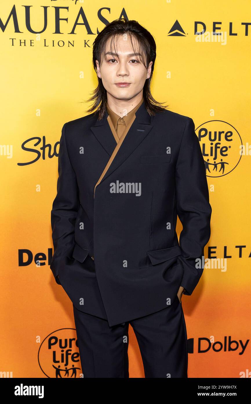 Hollywood, USA. 09th Dec, 2024. Genta Matsuda (Travis Japan) attends ...