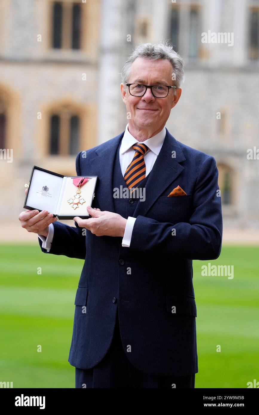 Mr. Alex Jennings after being made a Commander of the Order of the ...