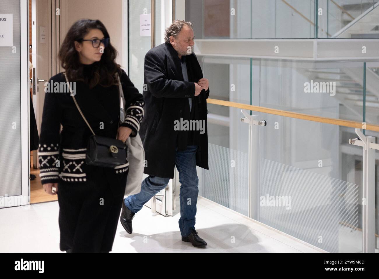 French director Christophe Ruggia during a break of the trial at the ...