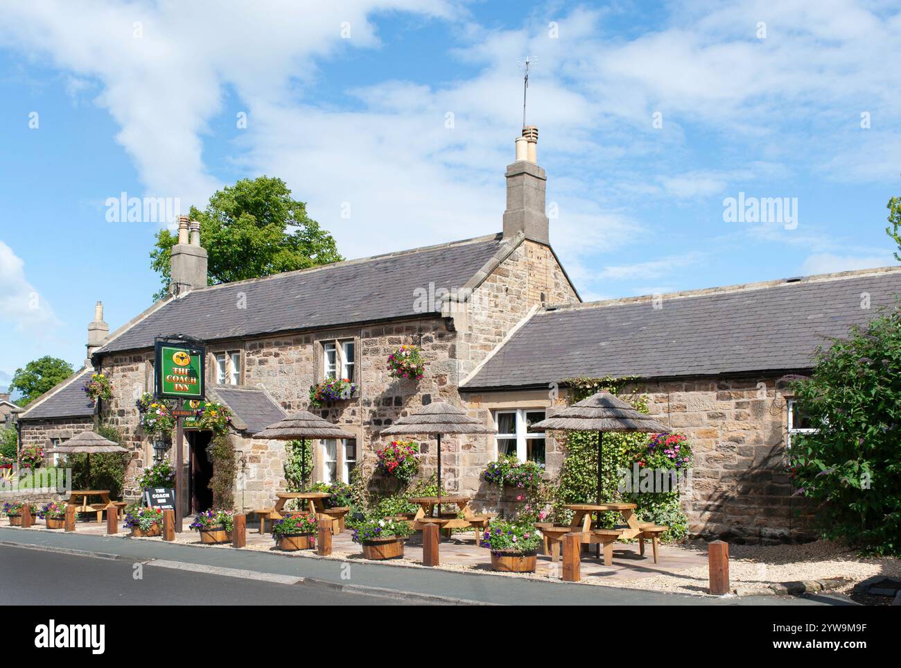 The Coach Inn - public house - Main Street, Lesbury, Alnmouh ...